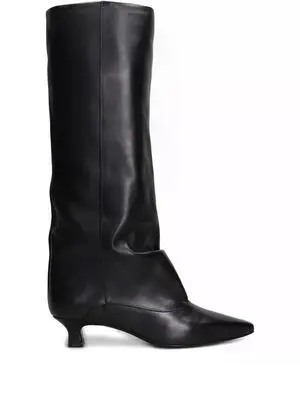 THE SELLER Calf-length Leather Boots