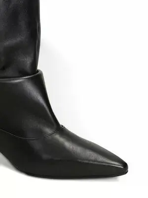 THE SELLER Calf-length Leather Boots