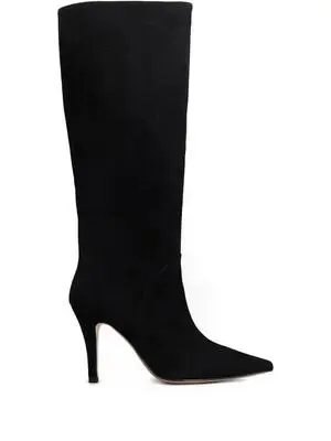 Lola Cruz Pointed-toe Knee-high Boots