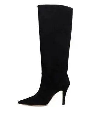 Lola Cruz Pointed-toe Knee-high Boots