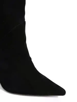 Lola Cruz Pointed-toe Knee-high Boots