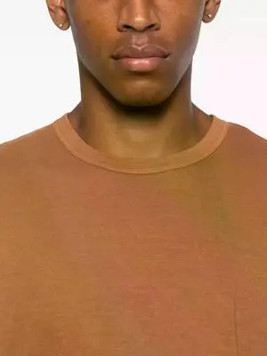JAMES PERSE Crew Neck Short-sleeve T-shirt - Brown