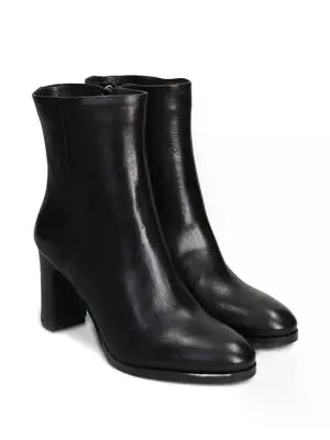 JULIE DEE Block-heel Zipped Ankle Boots