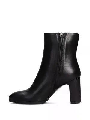 JULIE DEE Block-heel Zipped Ankle Boots