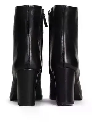JULIE DEE Block-heel Zipped Ankle Boots