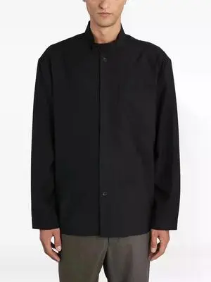 ENTIRE STUDIOS Mandarin-collar Pocket Shirt