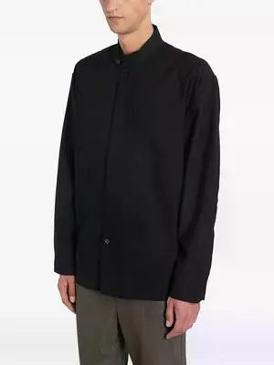 ENTIRE STUDIOS Mandarin-collar Pocket Shirt
