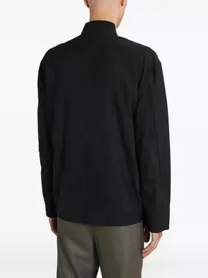 ENTIRE STUDIOS Mandarin-collar Pocket Shirt