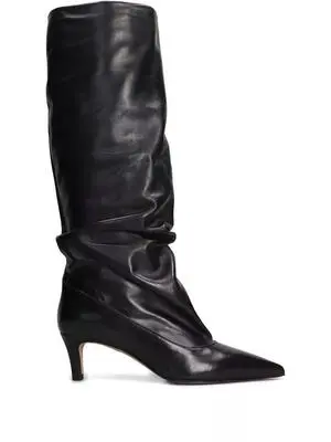 THE SELLER Pointed-toe Leather Boots