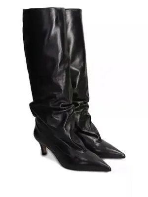 THE SELLER Pointed-toe Leather Boots
