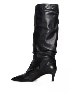 THE SELLER Pointed-toe Leather Boots