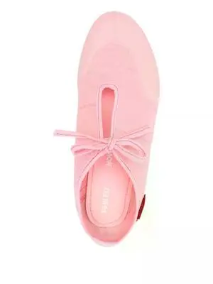 PHILEO Lace-up Ballet Flats