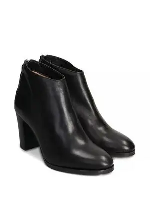 JULIE DEE Zip-detail Block-heel Ankle Boots