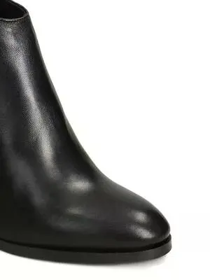 JULIE DEE Zip-detail Block-heel Ankle Boots