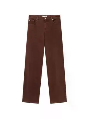 STELLA MCCARTNEY Logo-Patch Five-Pocket Jeans