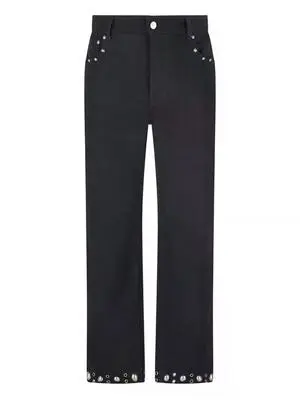 Valentino Garavani Pocket Detail Trousers - Blue