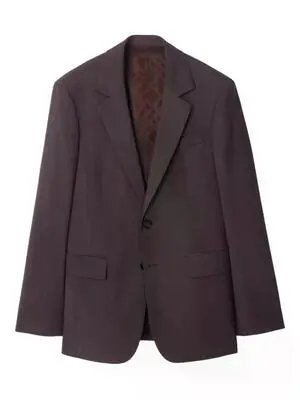 Burberry Notch-lapel Single-breasted Blazer
