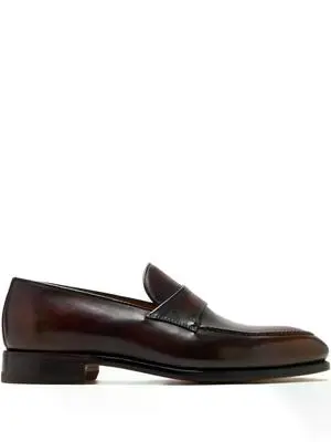 Bontoni Leather Penny Loafers