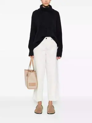 Jacob Cohen Straight Cropped Trousers