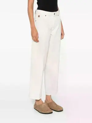 Jacob Cohen Straight Cropped Trousers