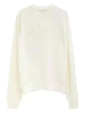 Jacquemus Embroidered Crew Neck Jumper - Neutrals