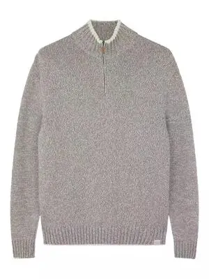 Paul & Shark Half-zip Sweater - Neutrals
