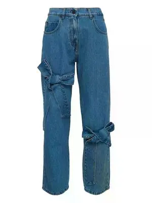 MSGM Knot-detail Jeans