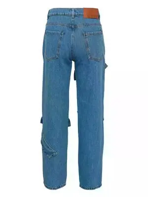 MSGM Knot-detail Jeans
