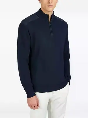 Paul & Shark Half-zip Sweater - Blue