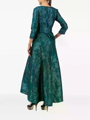 BARUNI Elham Button-embellished Maxi Dress