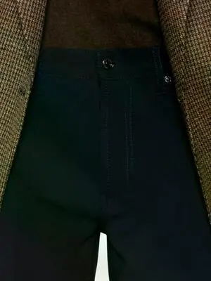 Emporio Armani Logo-detail Trousers - Blue
