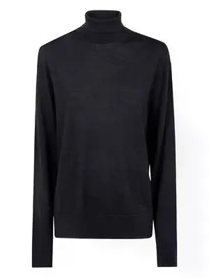LANEUS Turtleneck Merino-wool Sweater