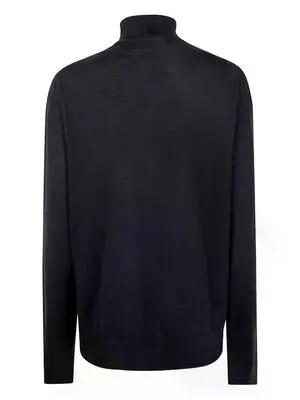 LANEUS Turtleneck Merino-wool Sweater