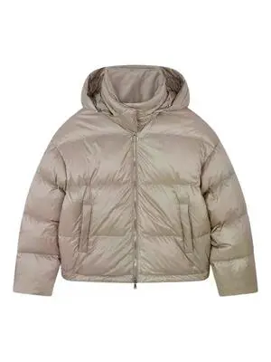 Paul & Shark Hooded Down Jacket - Neutrals