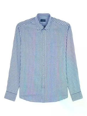 Paul & Shark Gingham Cotton Shirt