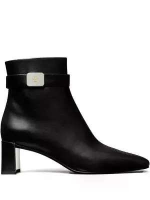 Tory Burch 55mm Leather Buckle-strap Ankle Boots