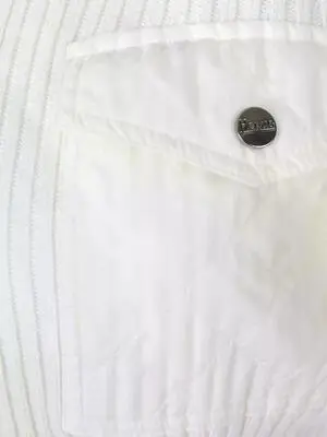 Herno Ribbed-knit Zip Cardigan