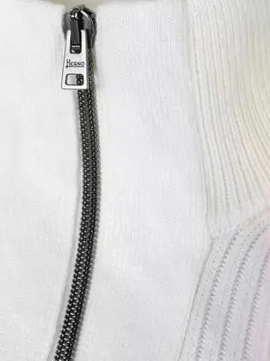 Herno Ribbed-knit Zip Cardigan
