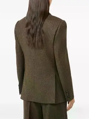Max Mara Buttoned Patch-pocket Jacket