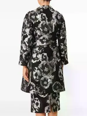 Jenny Packham Embellished Floral Coat