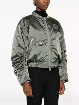 Canada Goose Zip-up Bomber Jacket - Grey