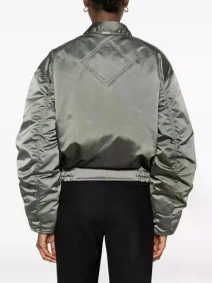 Canada Goose Zip-up Bomber Jacket - Grey