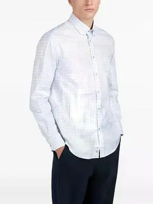 Paul & Shark Checked Twill Shirt