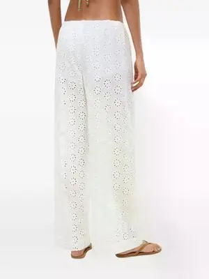 Staud Broderie Anglaise Trousers