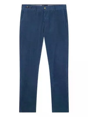 Paul & Shark Velvet Corduroy Trousers - Blue