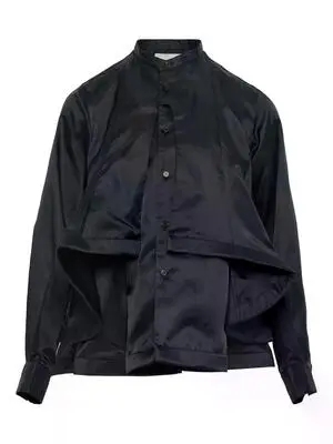 Noir Kei Ninomiya Ruffled-layer Twill Shirt