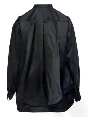 Noir Kei Ninomiya Ruffled-layer Twill Shirt