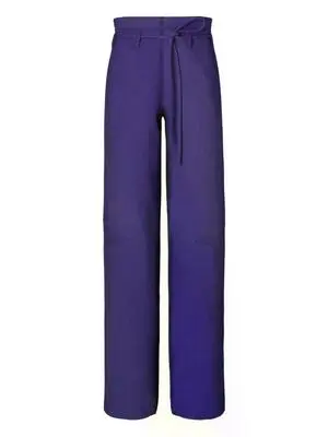 Tory Burch High-waisted Belted Trousers