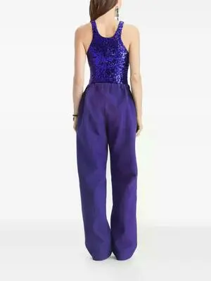 Tory Burch High-waisted Belted Trousers