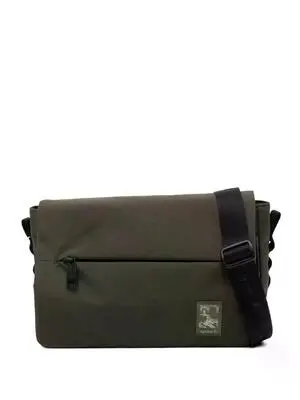 AGNÈS B. Logo-patched Shoulder Bag - Green